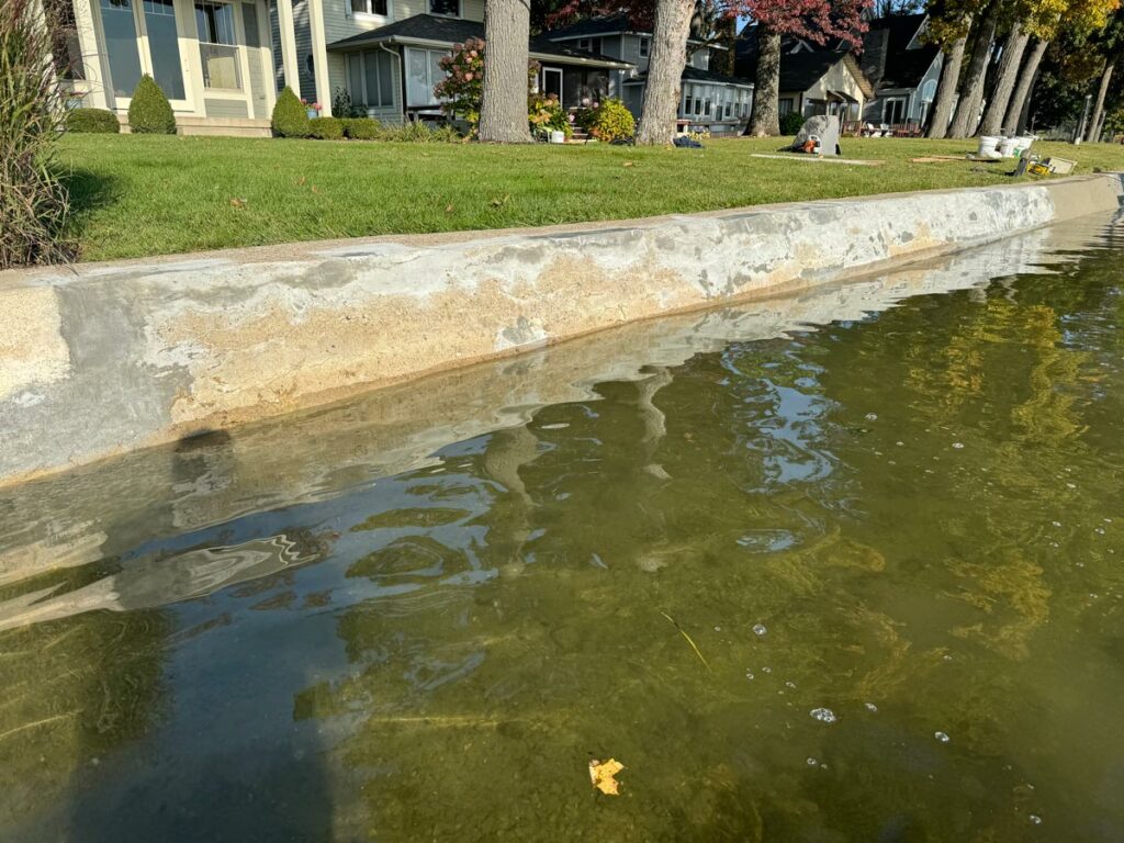Seawall Repair In Michigan | Bluebird CFW